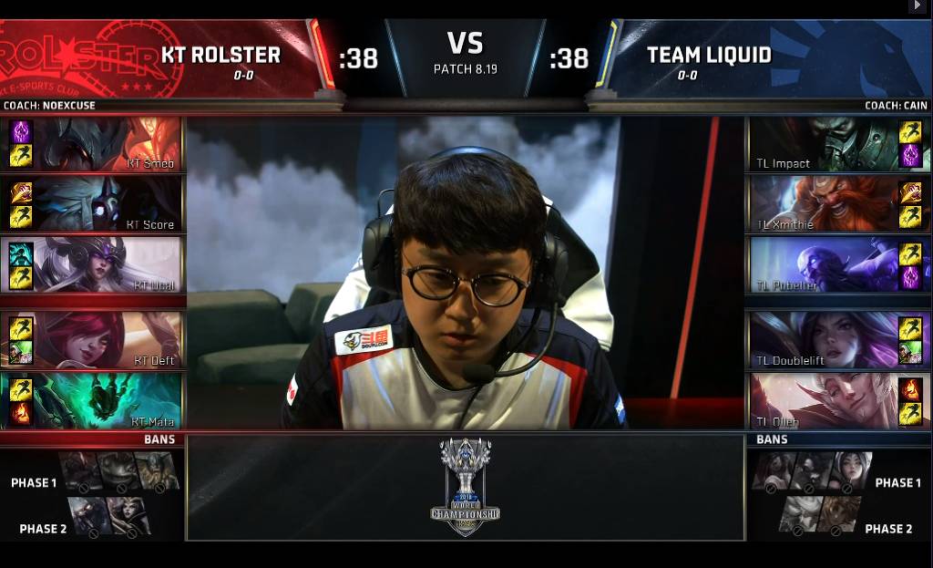 [LOL] 2018 롤드컵 그룹 스테이지 / 대회 첫날 1경기,'KT(한국) vs TL(북미)'- 경기결과 - 인스티즈(instiz) 이슈 카테고리
