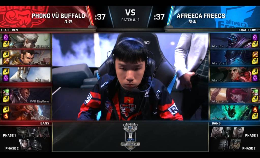 [LOL] 2018 롤드컵 그룹 스테이지 / 대회 6일차 4경기,"PVB(베트남) vs AFS(한국)"- 경기결과 - 인스티즈(instiz) 이슈 카테고리