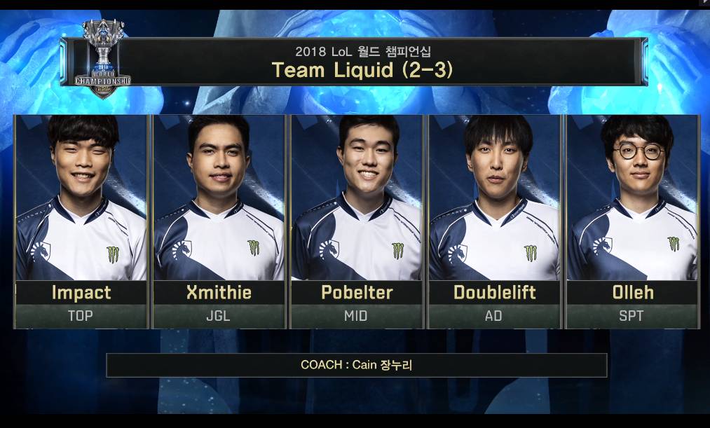 [LOL] 2018 롤드컵 그룹 스테이지 / 대회 7일차 5경기,'EDG(중국) vs TL(북미)'- 경기결과 - 인스티즈(instiz) 이슈 카테고리