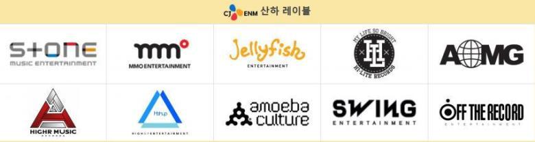 CJ E&M 계열 채널과 산하 레이블.jpg - 인스티즈(instiz) 이슈 카테고리