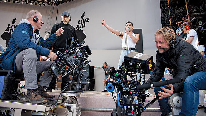 보헤미안 랩소디 라이브 에이드 촬영 CG처리하기 전 - 인스티즈(instiz) 이슈 카테고리