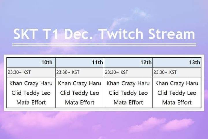 [LOL] 드디어 시작하는 SKT T1 개인방송 - 인스티즈(instiz) 이슈 카테고리