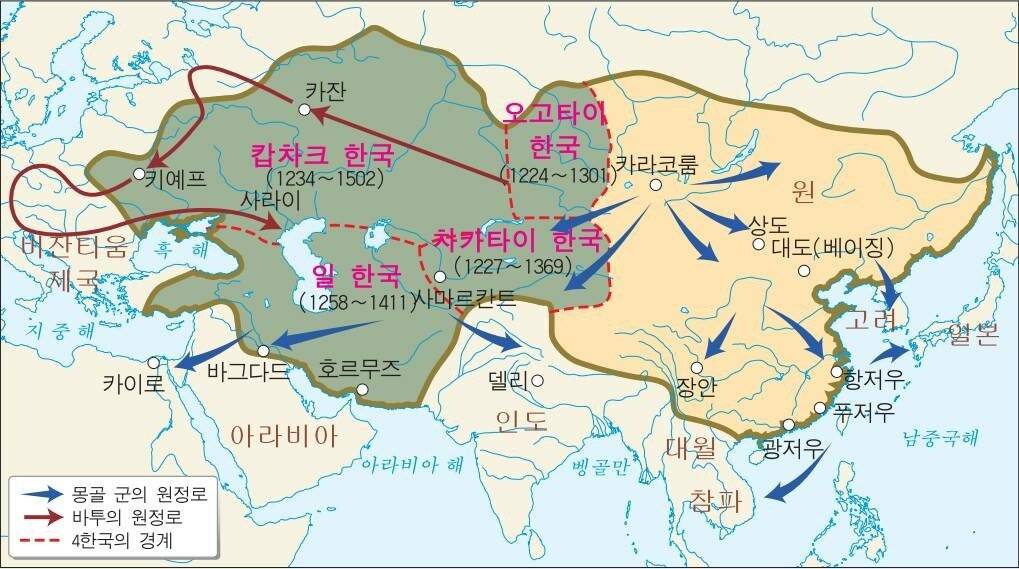 인류 역사상 최강의 정복자 몽골의 개국공신 수부타이 인스티즈 instiz 인티포털