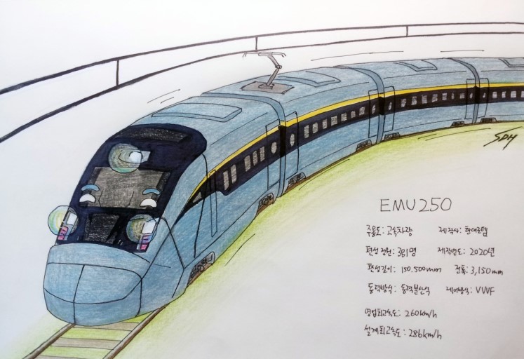 KTX, SRT를 대체할 EMU-250 (2020년 도입예정) .jpg - 인스티즈(instiz) 이슈 카테고리