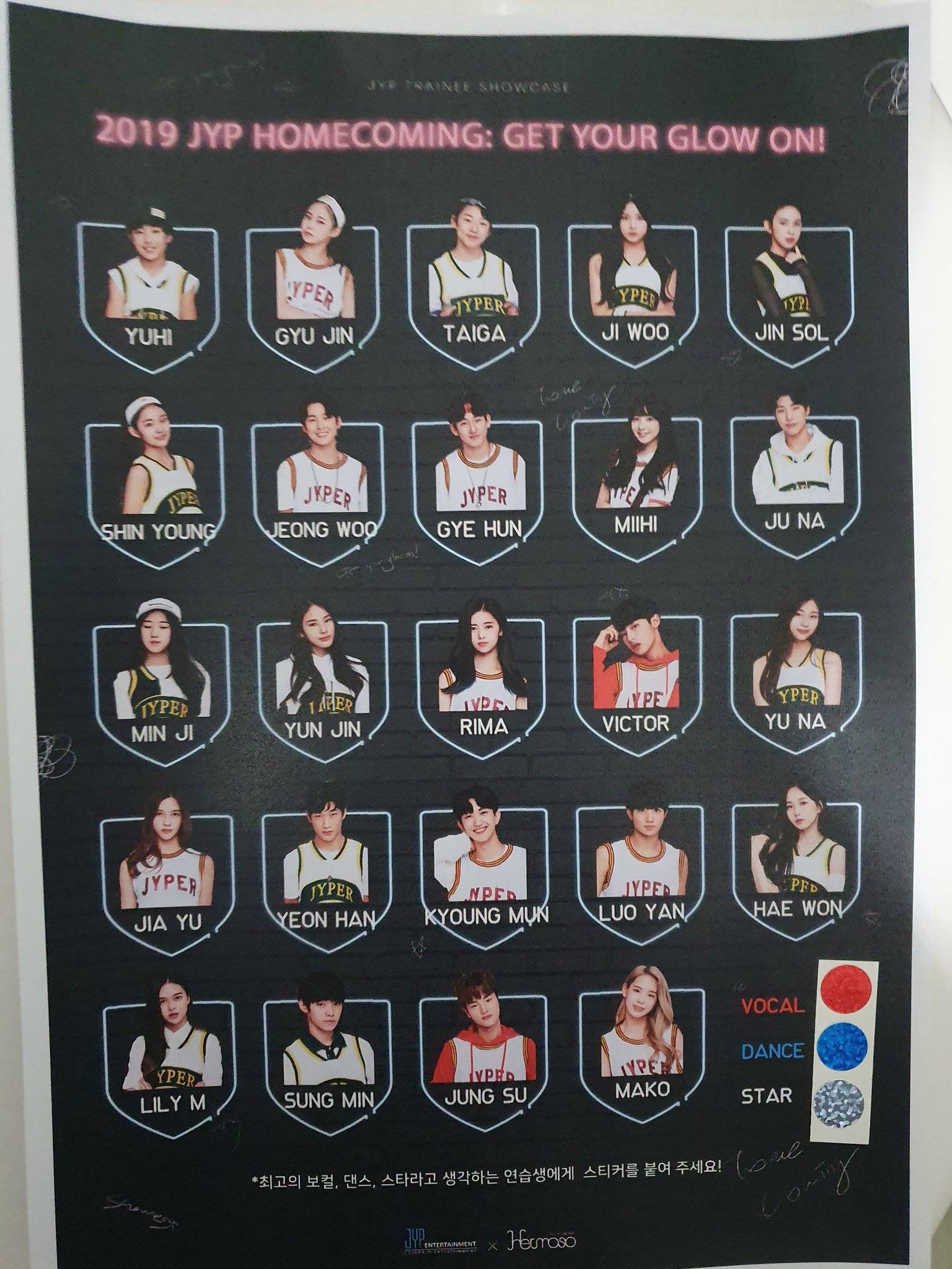 JYP 연습생 쇼케이스 - 연습생 프로필 명단 - 인스티즈(instiz) 이슈 카테고리