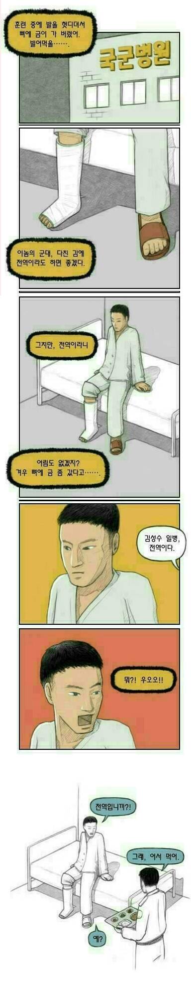 다친 군인의 기대감.Manhwa - 인스티즈(instiz) 이슈 카테고리