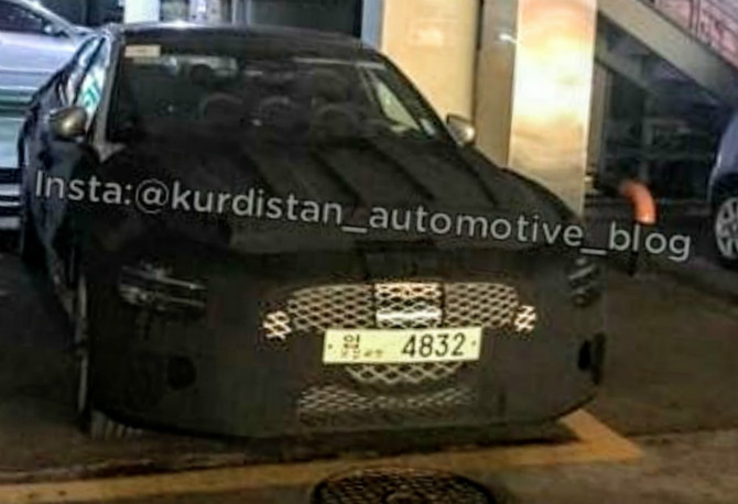 2021 제네시스 G70 페이스리프트 스파이샷 - 인스티즈(instiz) 이슈 카테고리