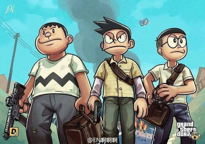 도라에몽 GTA버전 - 인스티즈(instiz) 이슈 카테고리