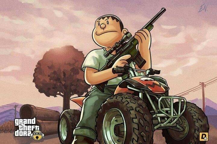 도라에몽 GTA버전 - 인스티즈(instiz) 이슈 카테고리