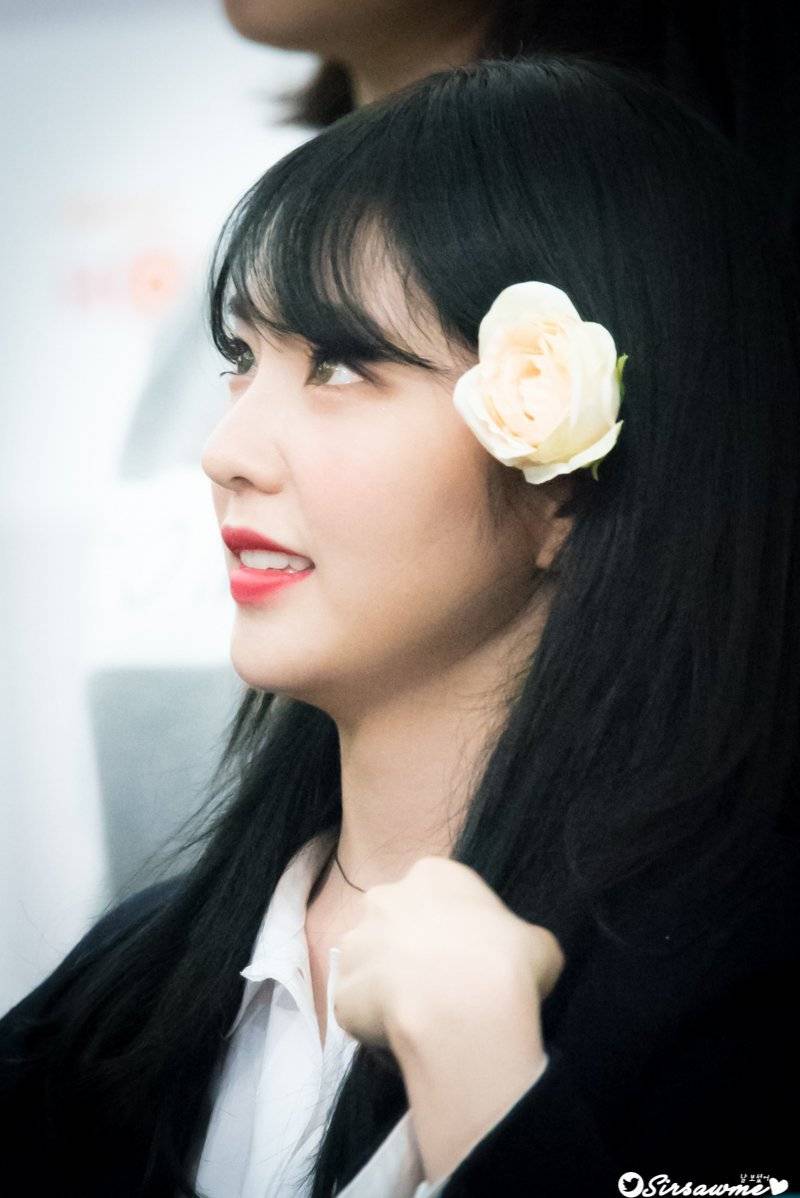 머리에 꽃 꽂은 여자 아이돌.jpgif - 인스티즈(instiz) 인티포털 카테고리