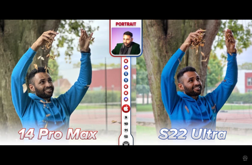 아이폰14 프로맥스, 갤럭시 S22 울트라 사진 색감차이 - 인스티즈(instiz) 이슈 카테고리