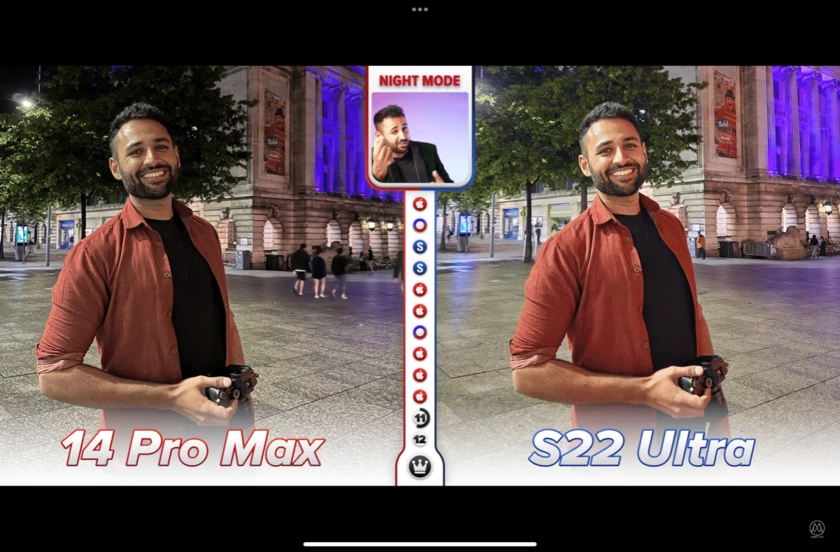 아이폰14 프로맥스, 갤럭시 S22 울트라 사진 색감차이 - 인스티즈(instiz) 이슈 카테고리