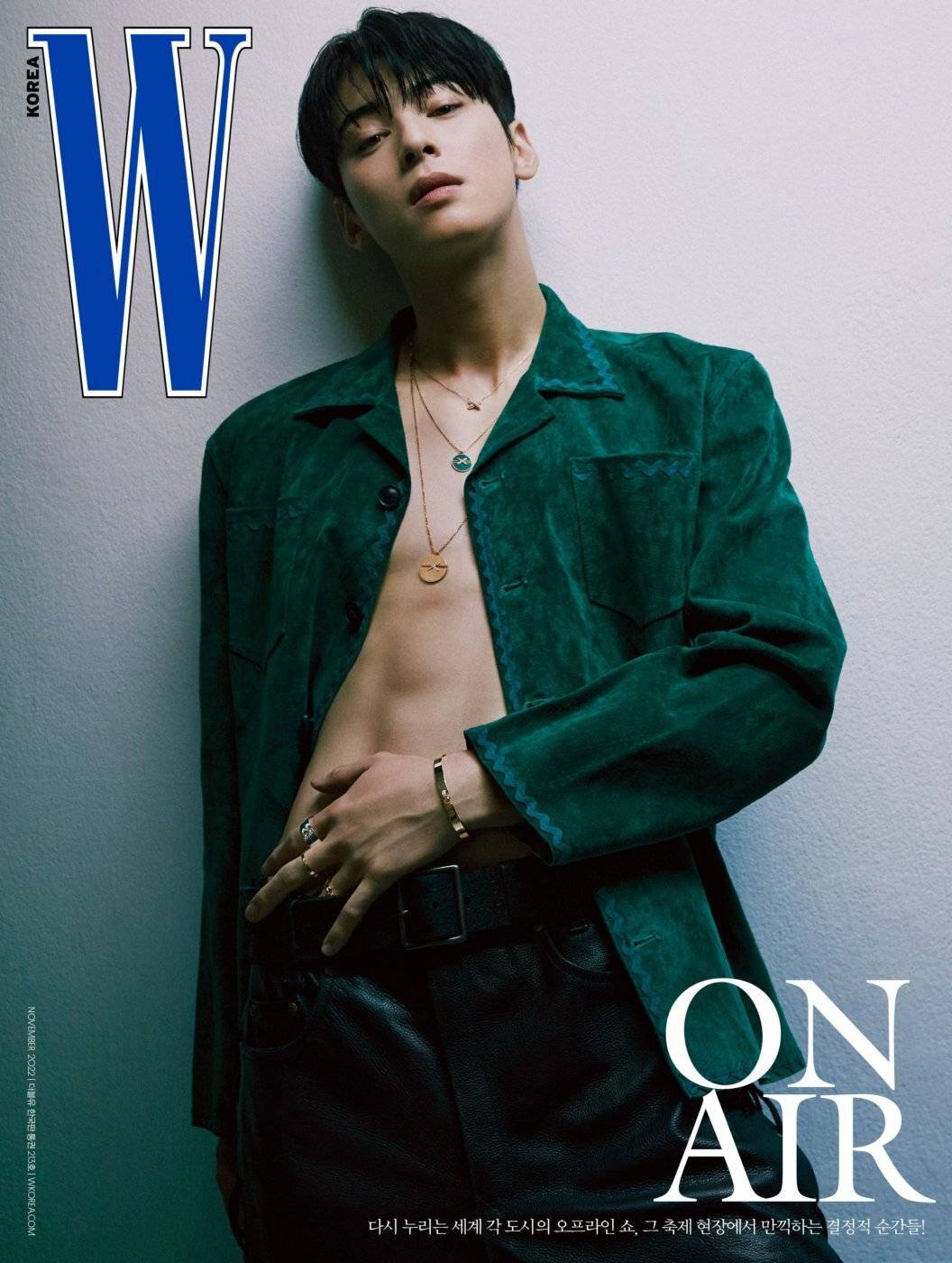 차은우 W Korea 11월호 커버 - 인스티즈(instiz) 인티포털 카테고리