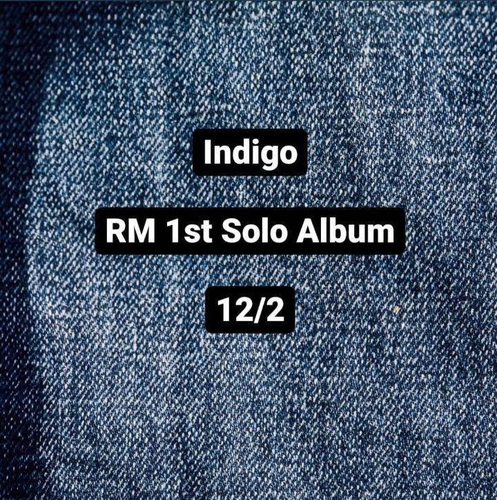 방탄 RM 1st Solo Album Indigo 12월 2일 발매 - 인스티즈(instiz) 인티포털 카테고리