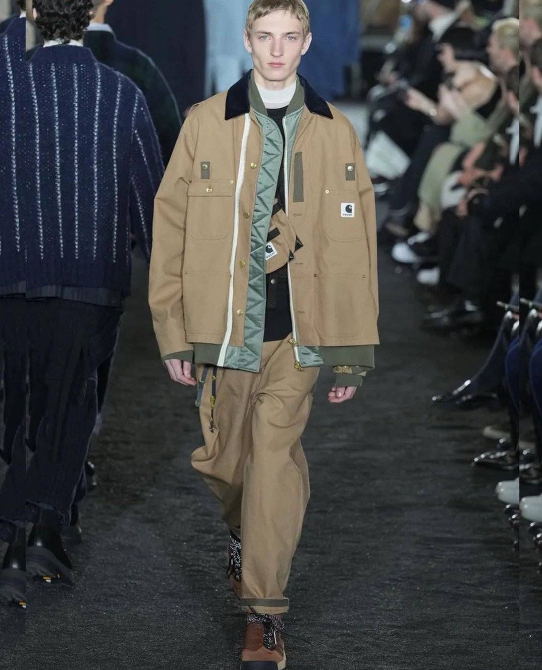 반응 좋은 사카이 X 칼하트 23FW 콜라보 의류 - 인스티즈(instiz) 인티포털 카테고리