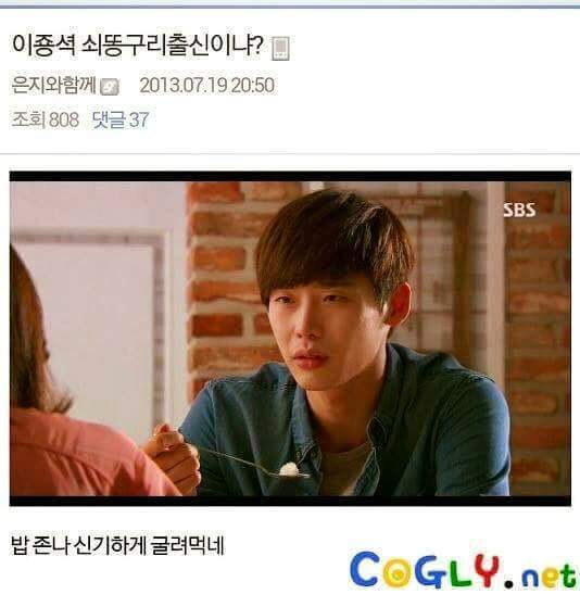 이죵셕 쇠똥구리출신이니? - 인스티즈(instiz) 인티포털 카테고리