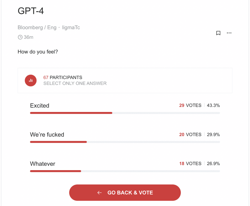 현재 미국 블라인드 개발자들 GPT-4 반응.jpg - 인스티즈(instiz) 인티포털 카테고리