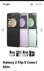 갤럭시 z플립5 케이스 유출샷 (링케) - 인스티즈(instiz) 이슈 카테고리