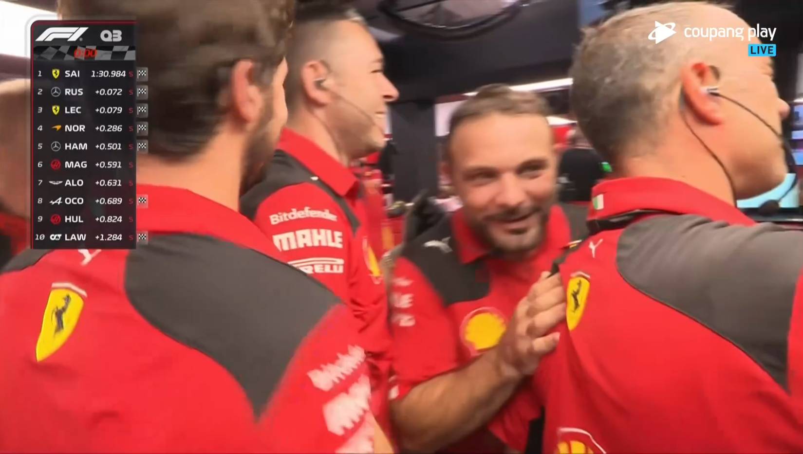 F1 3차 예선 페라리 카를로스 사인츠 최종순위 1위로 종료 - 인스티즈(instiz) 이슈 카테고리