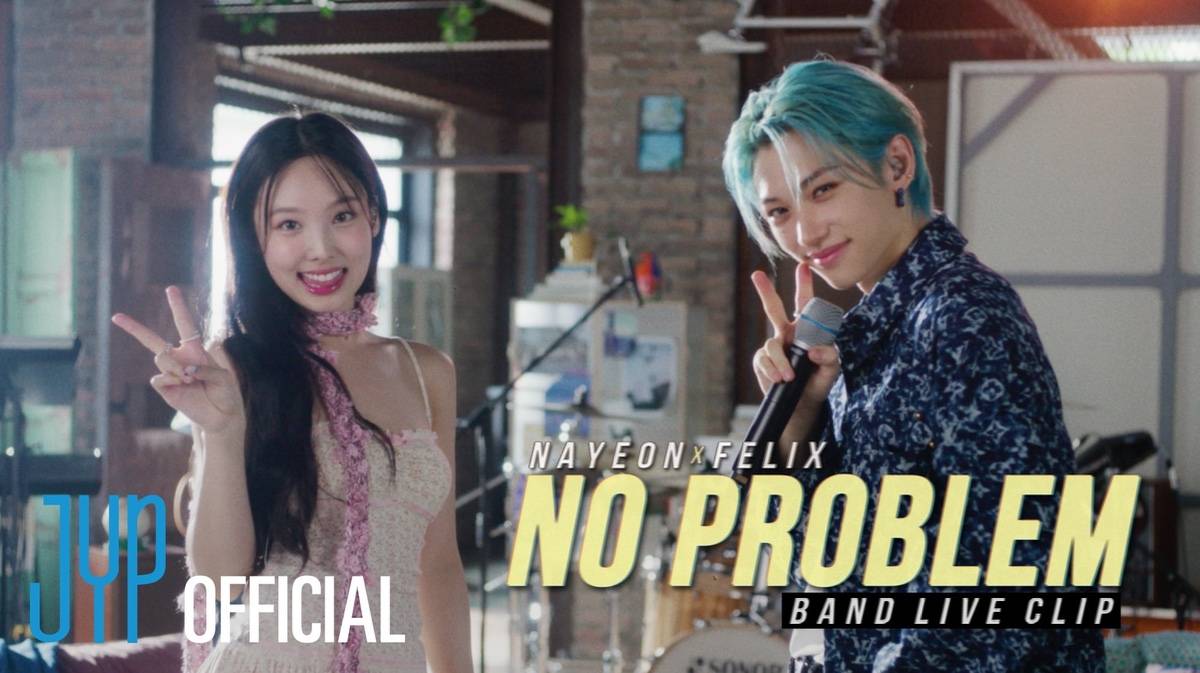 트와이스 나연 "NO PROBLEM (Feat. 스키즈 필릭스)" Band Live Clip - 인스티즈(instiz) 이슈 카테고리