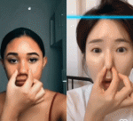 코 예뻐 보이게 사진 찍는 팁.gif - 인스티즈(instiz) 이슈 카테고리