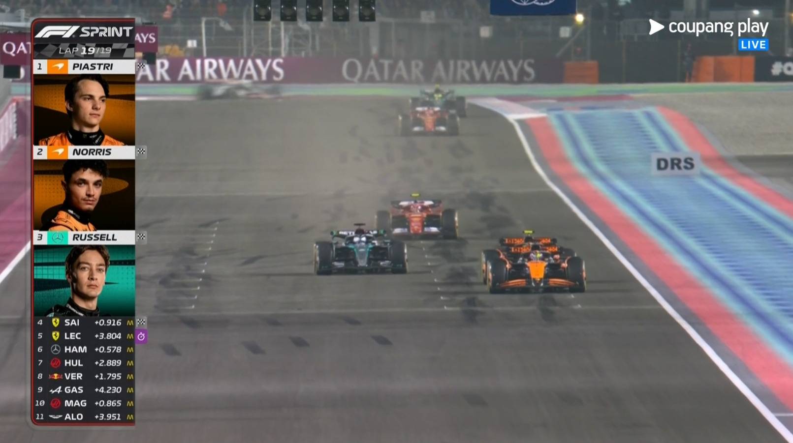 F1 2024 카타르 그랑프리 스프린트 결과 - 인스티즈(instiz) 이슈 카테고리