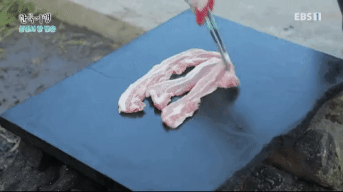 삼겹살 먹방 GOAT.gif - 인스티즈(instiz) 이슈 카테고리