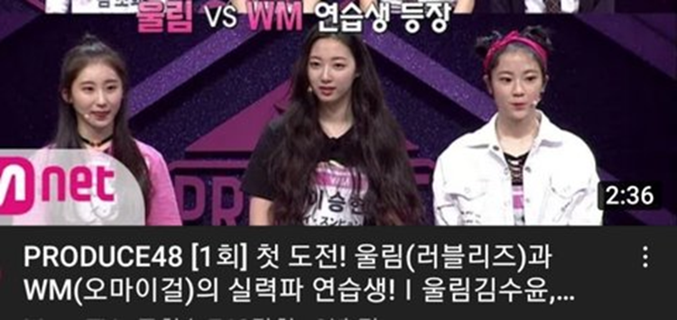 이채연과 같이 프듀 나왔었던 WM 연습생들 근황 - 인스티즈(instiz) 이슈 카테고리