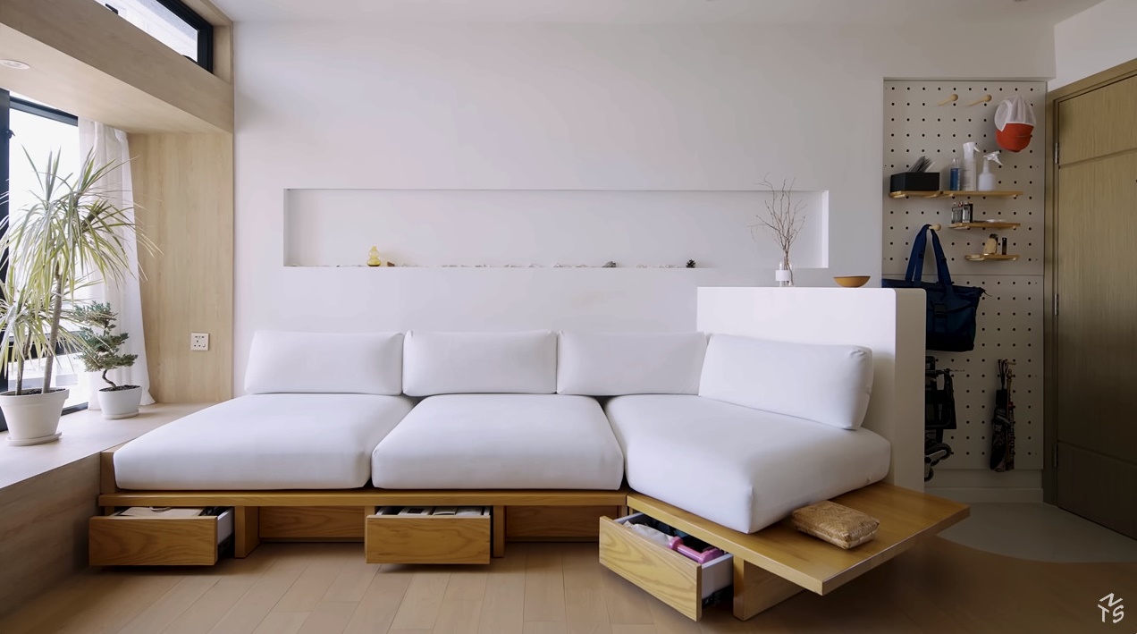 홍콩의 작은 아파트를 직접 디자인해 살고있는 여성의 집.jpg - 인스티즈(instiz) 이슈 카테고리