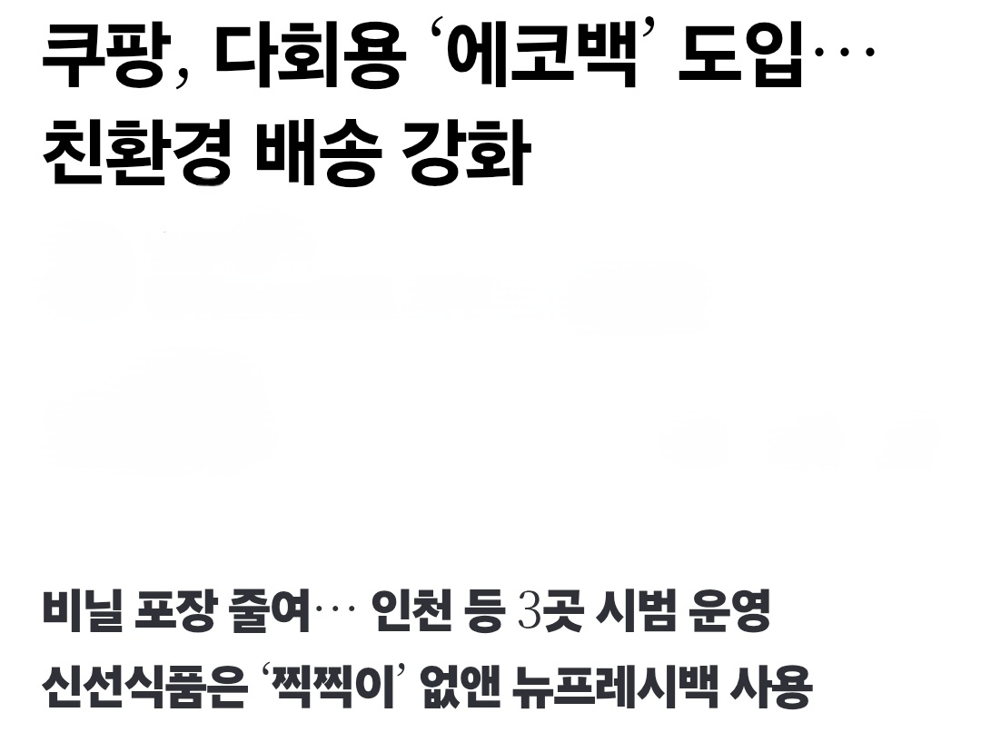 하나둘씩 보이기 시작하는 쿠팡 에코백 (프레시X) - 인스티즈(instiz) 이슈 카테고리