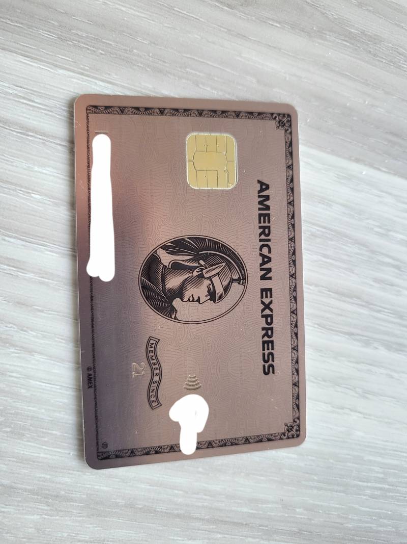 방금 받은 아멕스 골드카드 로즈골드색 실물 - 인스티즈(instiz) 일상 카테고리
