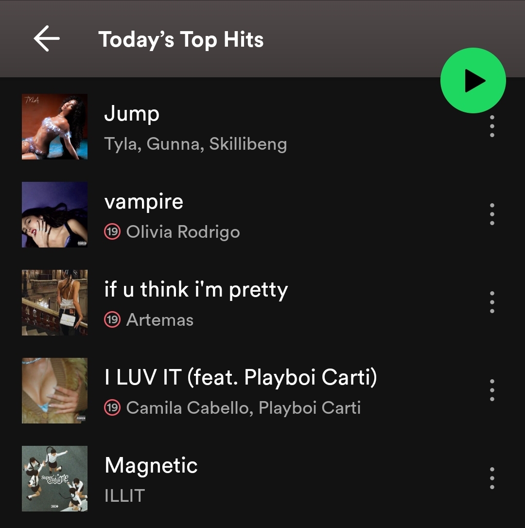 [잡담] 아일릿 마그네틱 Spotify TTH 플리 들었다 - 인스티즈(instiz) 연예 카테고리