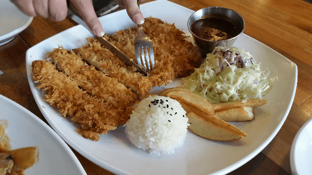 바싹바싹 돈까스 움짤 gif - 인스티즈(instiz) 이슈 카테고리