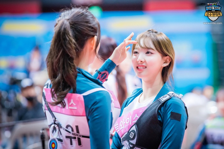 2018 아육대 비하인드 트와이스 사진 jyp - 인스티즈(instiz) 이슈 카테고리