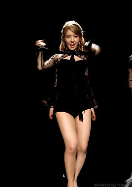 AOA 릴레이 댄스 초아.gif - 인스티즈(instiz) 이슈 카테고리