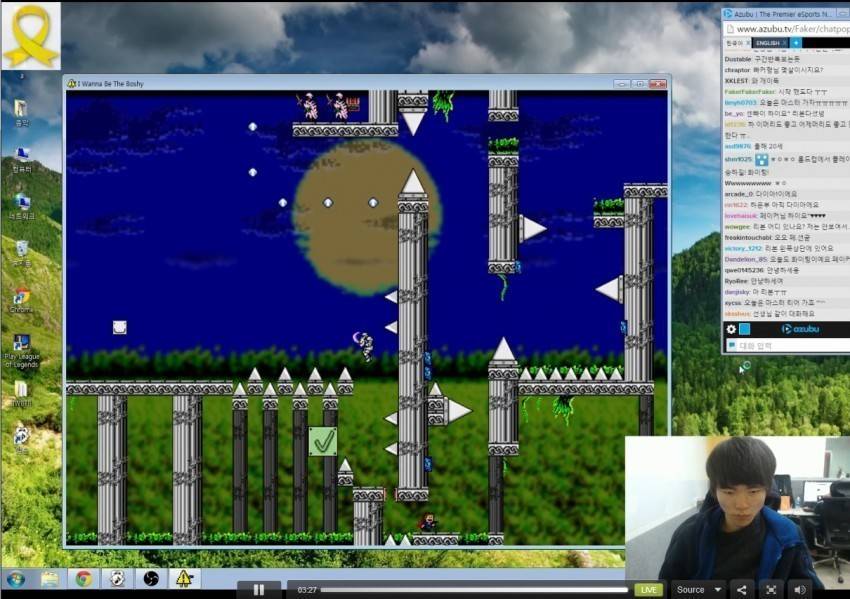 [LOL] 세월호 1주기 2주기 모두 노란 리본한 페이커 - 인스티즈(instiz) 인티포털 카테고리