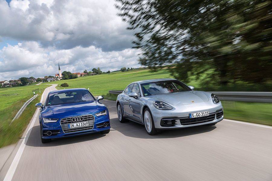 포르쉐 파나메라 vs 아우디 S7 - 인스티즈(instiz) 이슈 카테고리