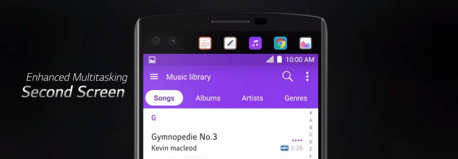 LG V10, 세컨스크린 기능 - 인스티즈(instiz) 이슈 카테고리