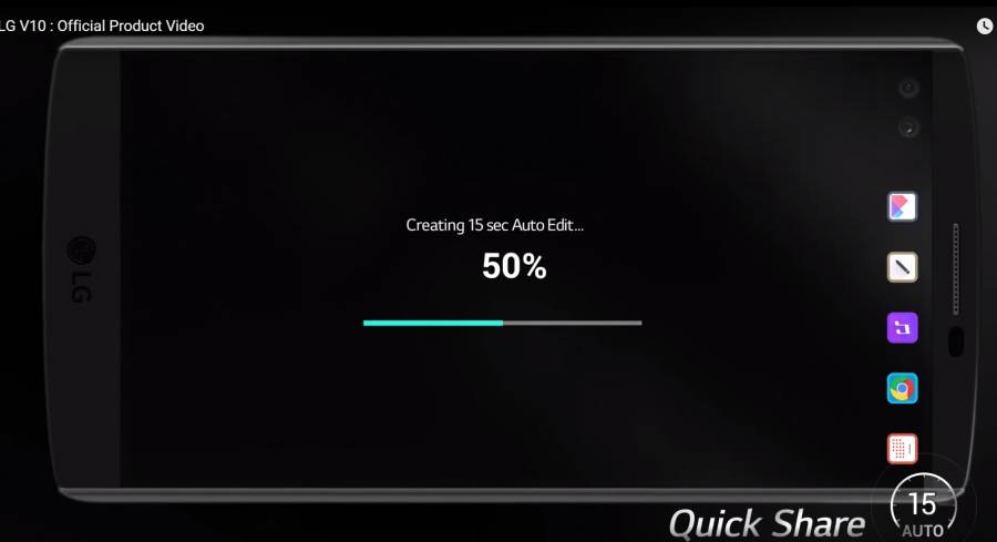 LG V10, 세컨스크린 기능 - 인스티즈(instiz) 이슈 카테고리