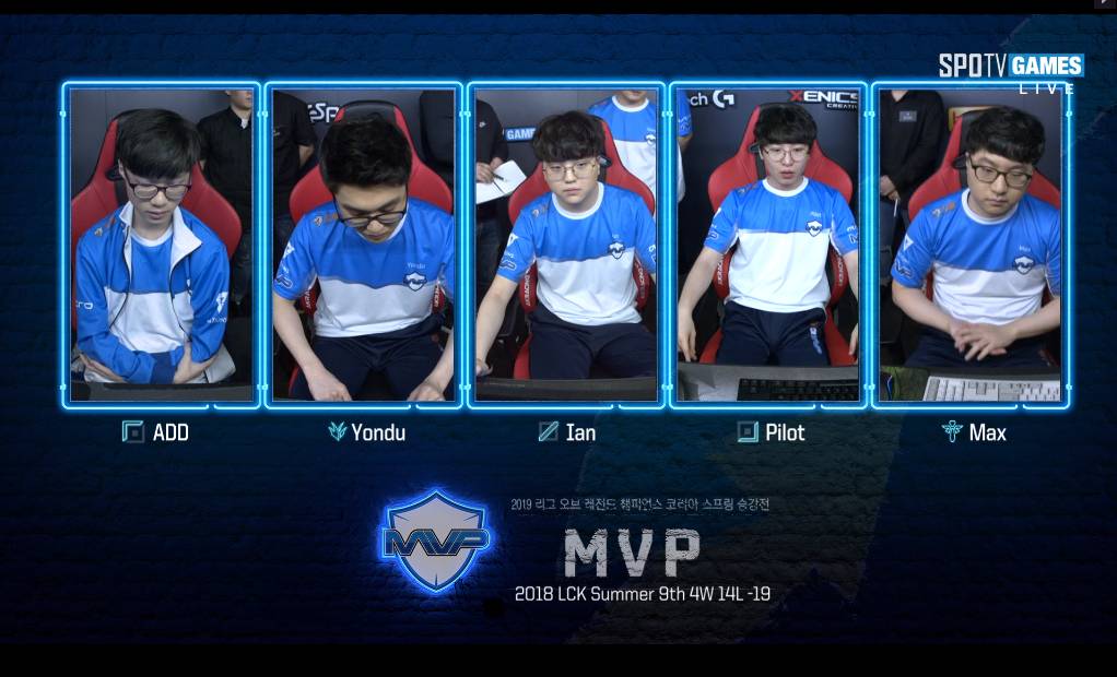 [LOL] 2019 롤챔스 스프링시즌 승강전, 최종전(5판 3선승)'배틀코믹스 vs MVP'- 1세트 결과 - 인스티즈(instiz) 이슈 카테고리