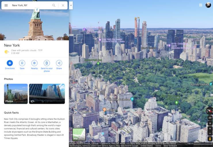 개쩌는 구글지도 3D 기능... - 인스티즈(instiz) 이슈 카테고리