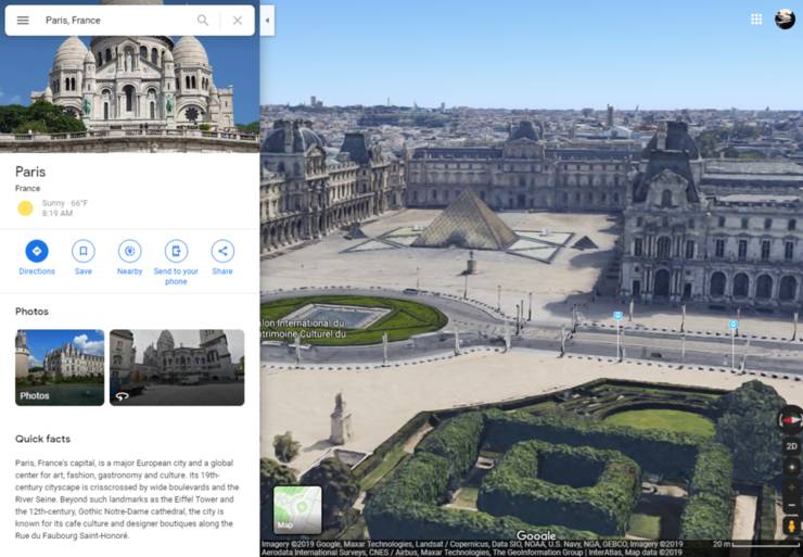 개쩌는 구글지도 3D 기능... - 인스티즈(instiz) 이슈 카테고리