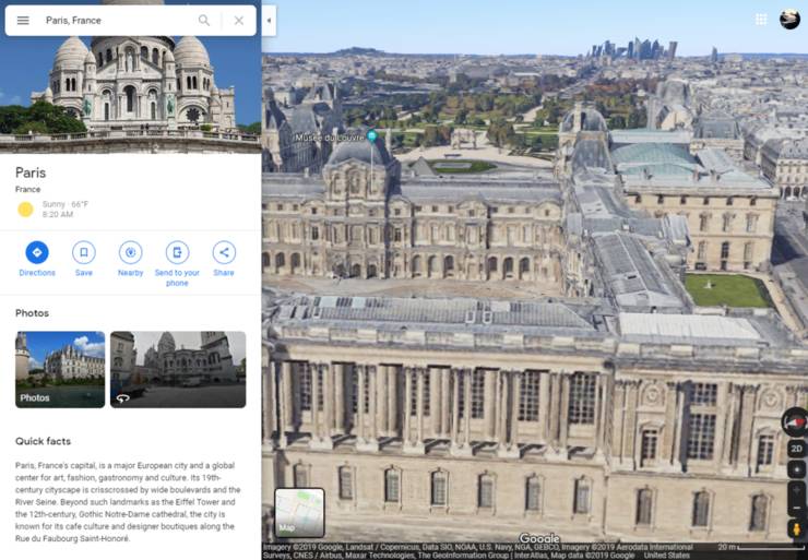 개쩌는 구글지도 3D 기능... - 인스티즈(instiz) 이슈 카테고리