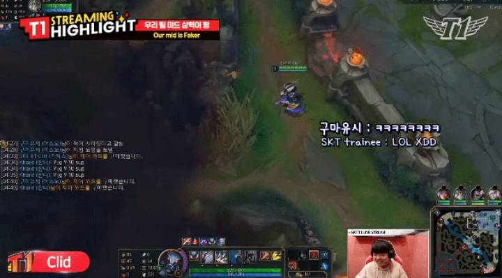 [LOL] SKT T1 연습생한테 사회생활 가르치는 클리드 대리님 ...JPGIF - 인스티즈(instiz) 이슈 카테고리