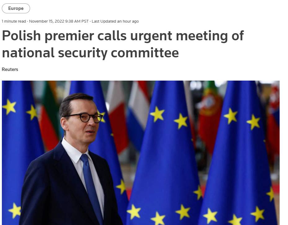 [속보] 폴란드 총리, NSC 긴급소집 - 인스티즈(instiz) 인티포털 카테고리