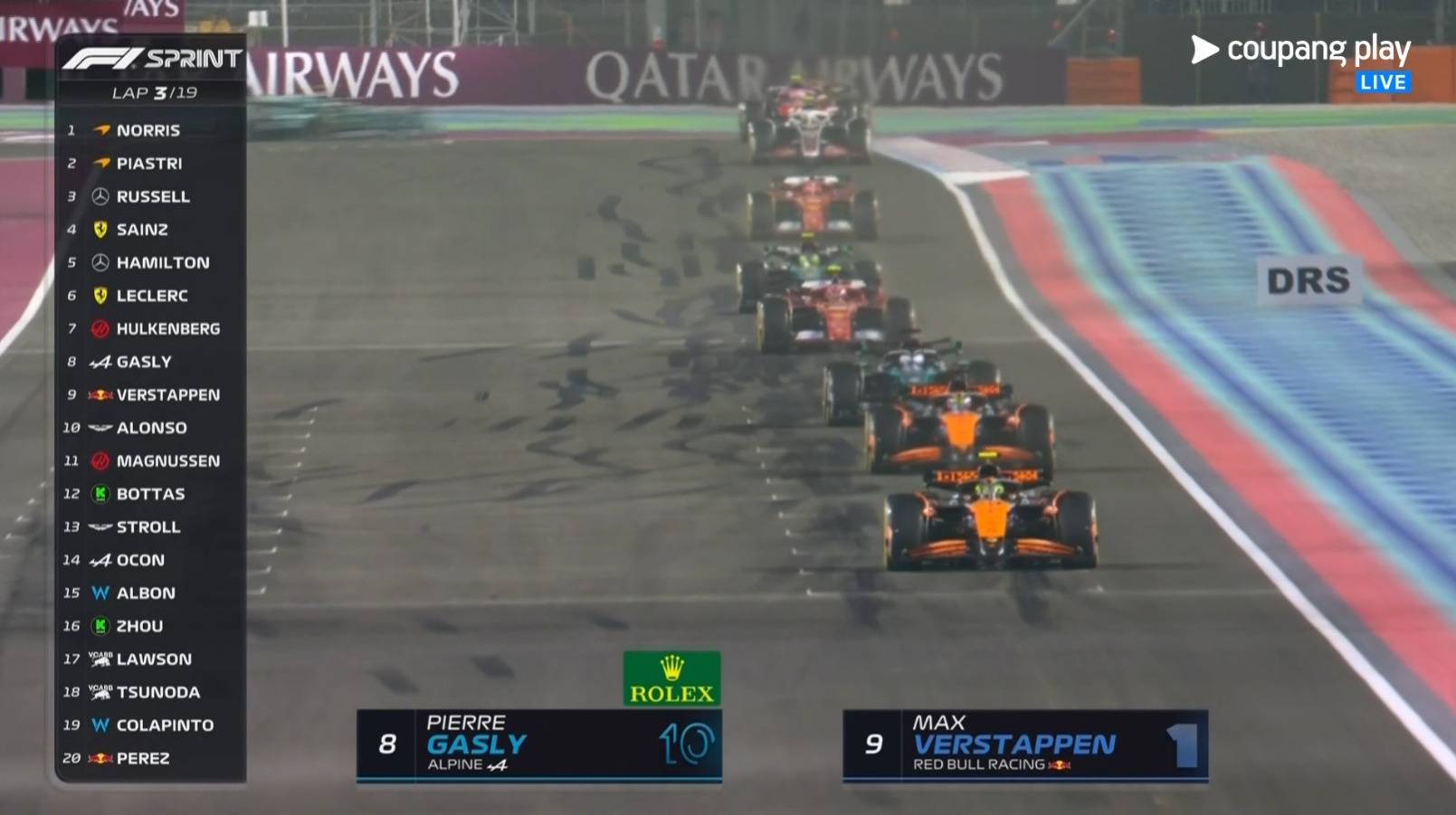 F1 2024 카타르 그랑프리 스프린트 결과 - 인스티즈(instiz) 이슈 카테고리