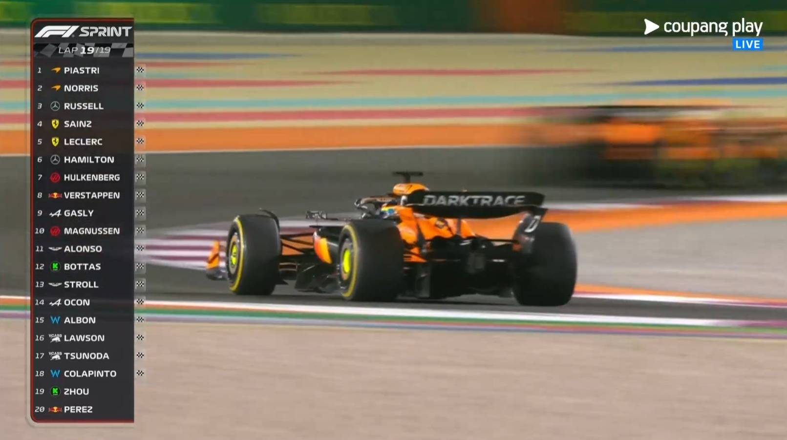 F1 2024 카타르 그랑프리 스프린트 결과 - 인스티즈(instiz) 이슈 카테고리